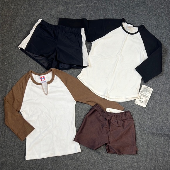 Bal Togs | Matching Sets | 2 Outfits 6x7 Raglan Sleeve Shirts Shorts ...